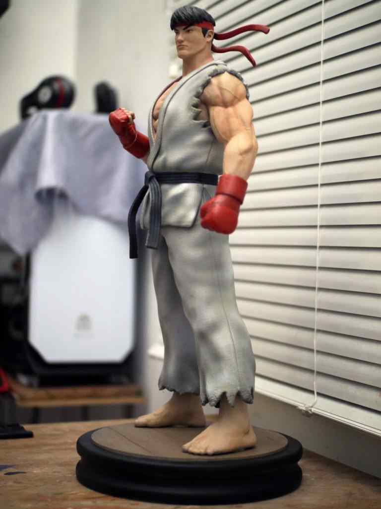 Street Fighter - Ryu Statue ‹ 3D Spartan Shop
