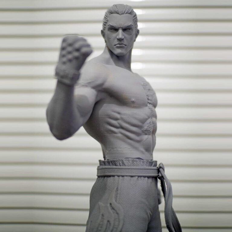 Tekken - Kazuya Mishima Statue ‹ 3D Spartan Shop