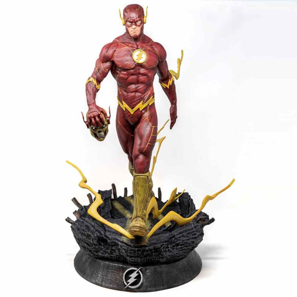 The Flash Diorama Statue ‹ 3D Spartan Shop