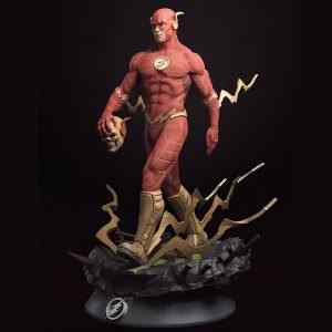 The Flash Diorama Statue ‹ 3D Spartan Shop