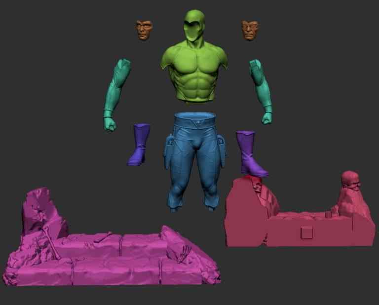 The Phantom Diorama Statue ‹ 3D Spartan Shop