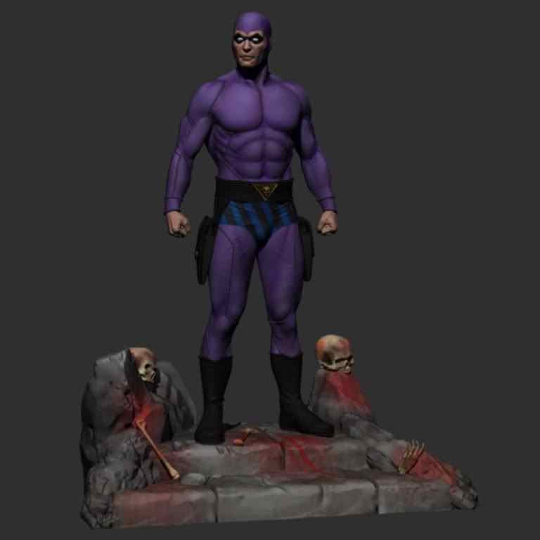 The Phantom Diorama Statue ‹ 3D Spartan Shop