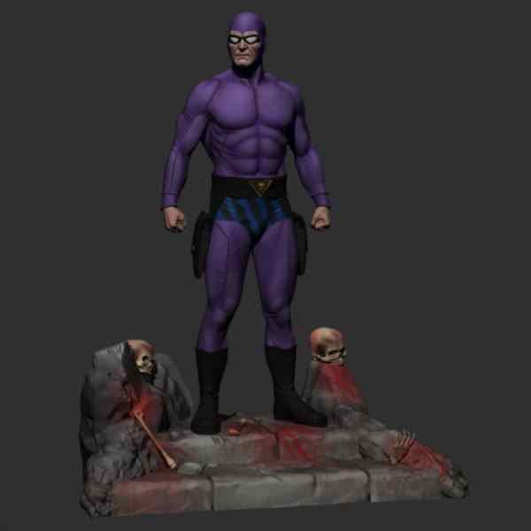 The Phantom Diorama Statue ‹ 3D Spartan Shop