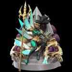Wave Pearl Pangan on Throne Statue ‹ 3D Spartan Shop
