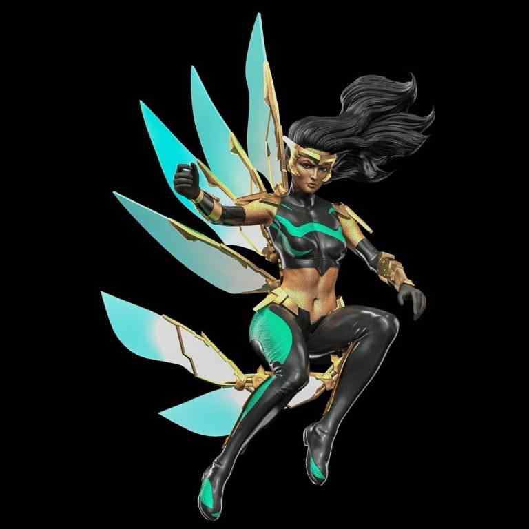 Wave Pearl Pangan on Throne Statue ‹ 3D Spartan Shop