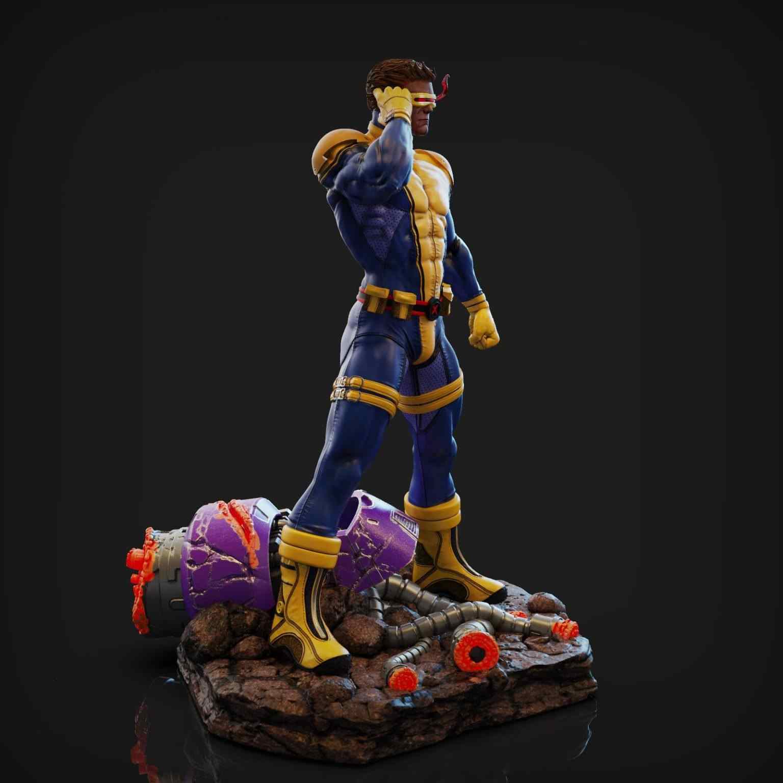 X-Men - Cyclops Diorama Statue ‹ 3D Spartan Shop