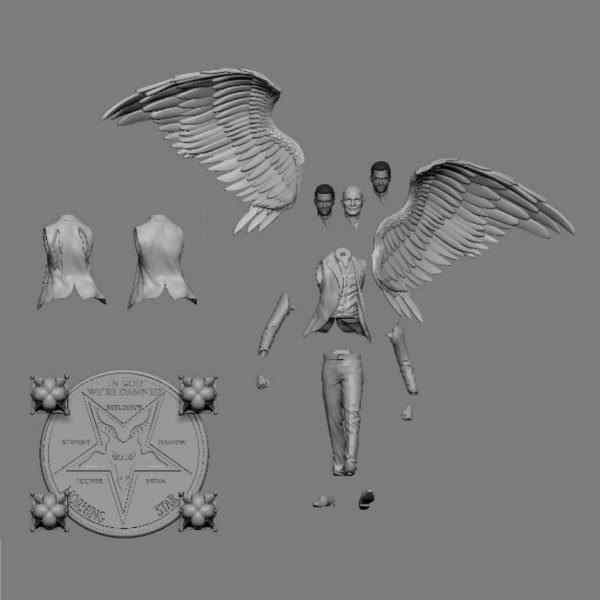 Lucifer Morningstar Diorama Statue ‹ 3D Spartan Shop