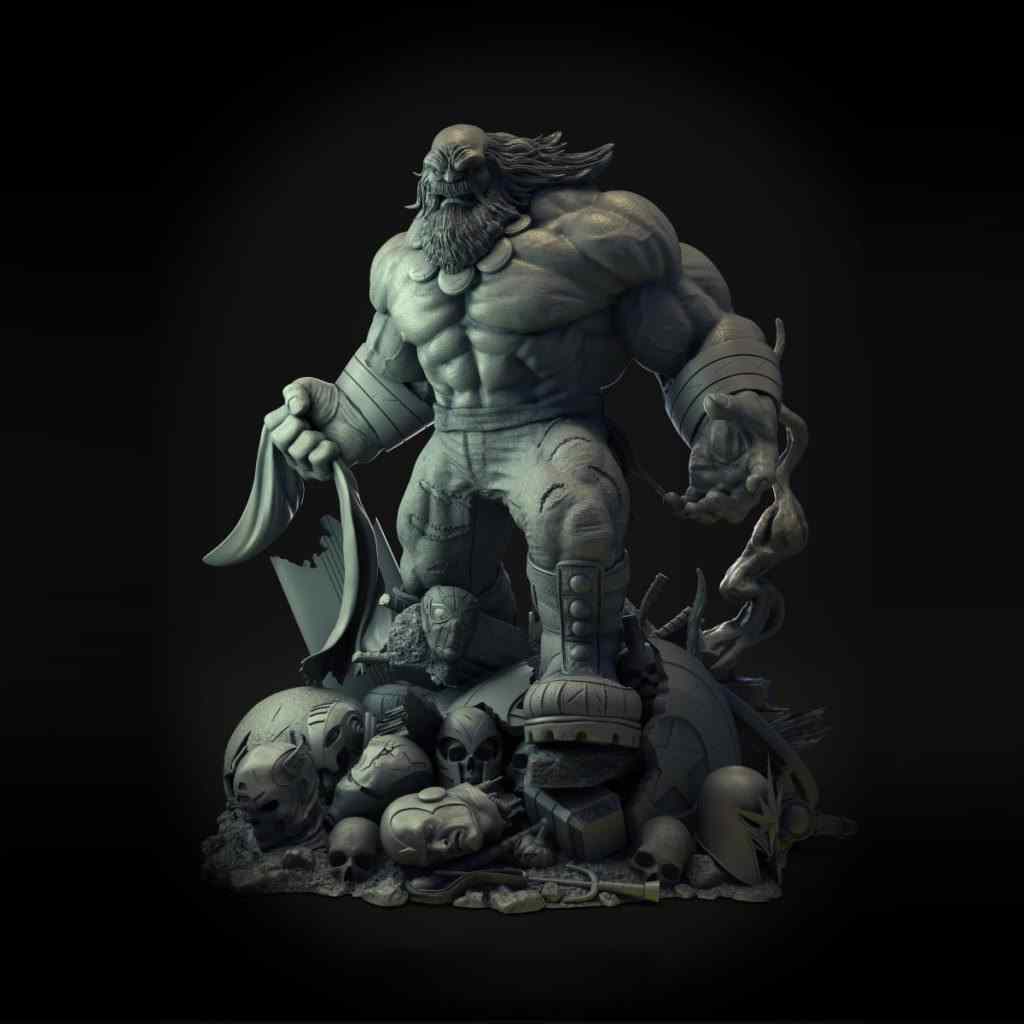 Maestro Hulk Diorama Statue ‹ 3D Spartan Shop