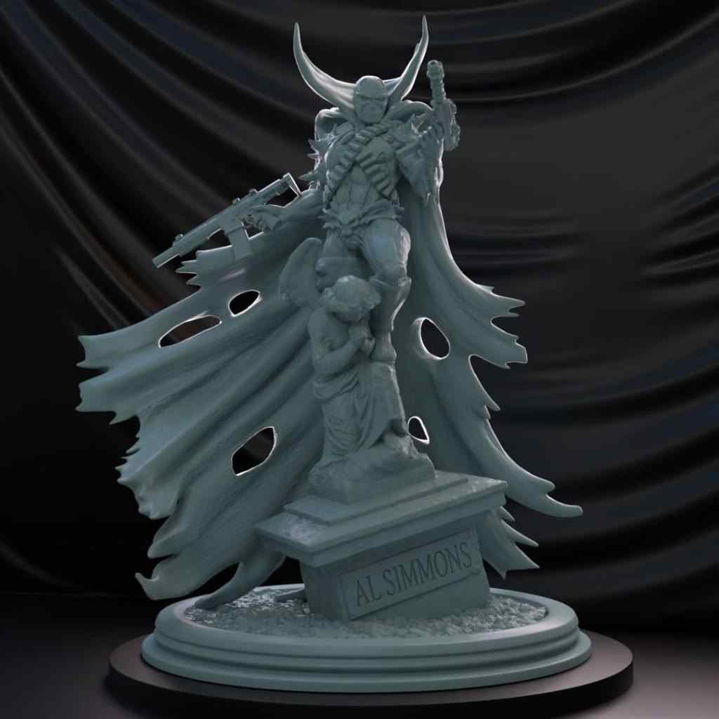 Spawn Movie Version Diorama Statue ‹ 3D Spartan Shop