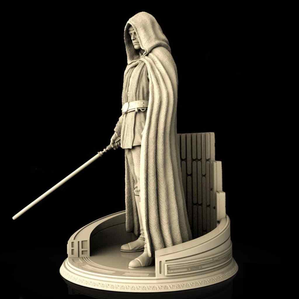 Star Wars Luke Skywalker Jedi Statue ‹ 3D Spartan Shop