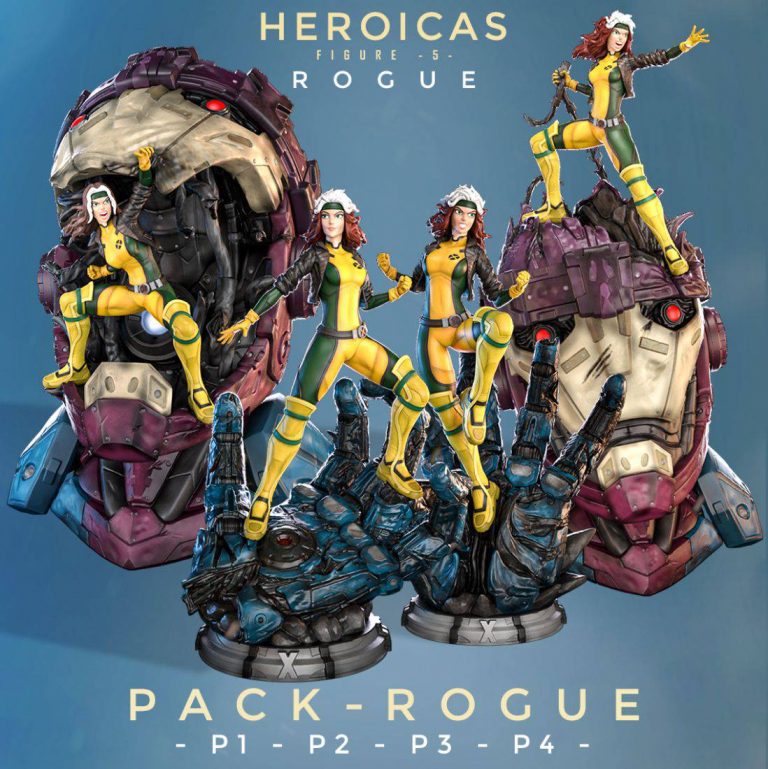 Rogue Statues Pack - Heroicas Collection ‹ 3D Spartan Shop
