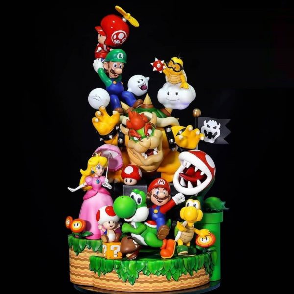 Nintendo Super Mario Bros Diorama Statue ‹ 3D Spartan Shop