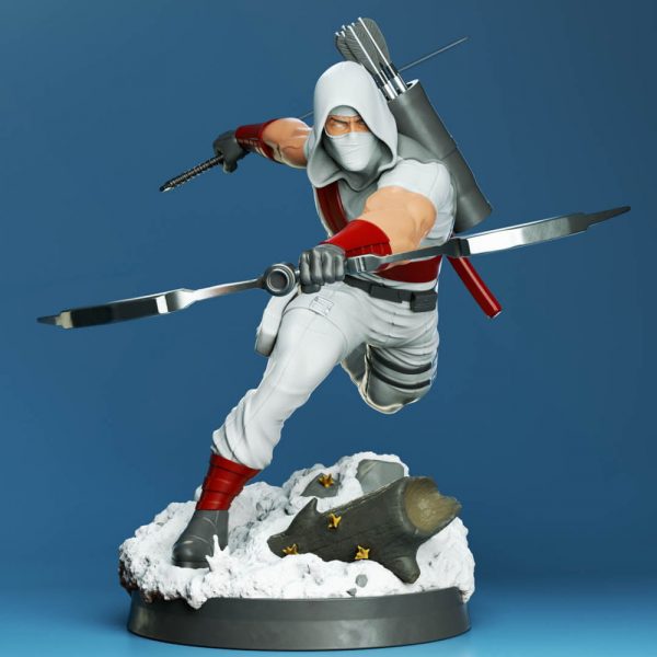 GI JOE Storm Shadow Statue ‹ 3D Spartan Shop