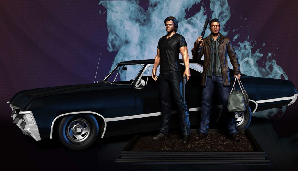 Supernatural Dean and Sam Diorama Statue ‹ 3D Spartan Shop