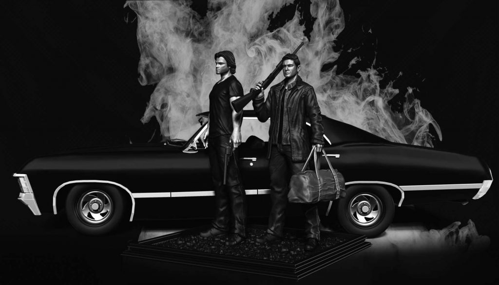 Supernatural Dean and Sam Diorama Statue ‹ 3D Spartan Shop