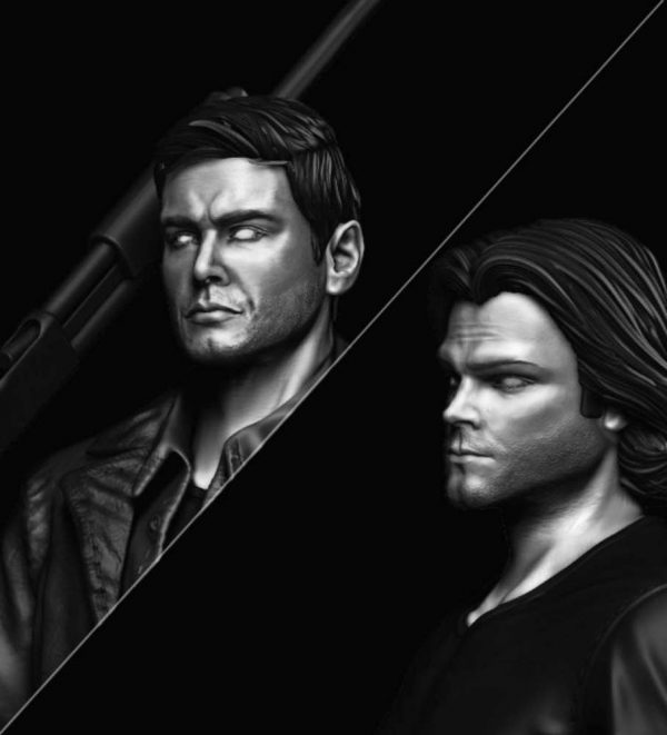 Supernatural Dean and Sam Diorama Statue ‹ 3D Spartan Shop