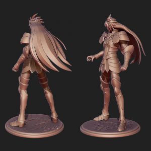 Saint Seiya - Saga Gemini Statue ‹ 3D Spartan Shop