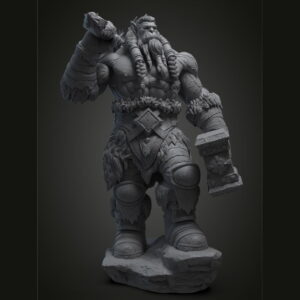 Warcraft - Thrall Statue ‹ 3D Spartan Shop