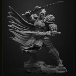 Warcraft - Varian Wrynn Statue ‹ 3D Spartan Shop