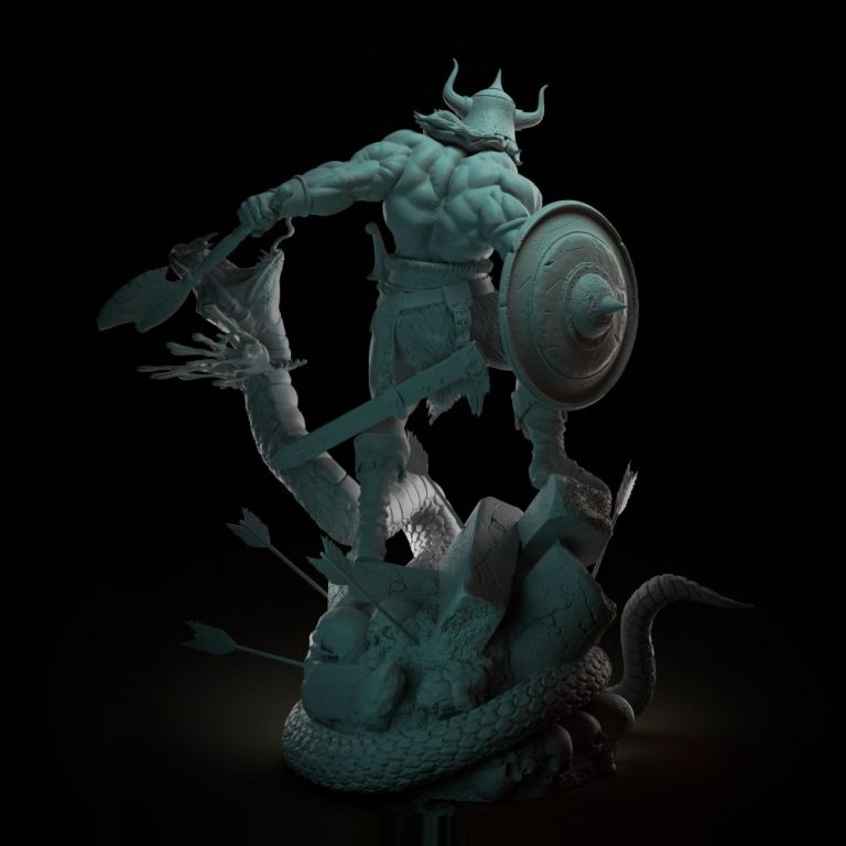 Conan The Barbarian Diorama Statue ‹ 3D Spartan Shop