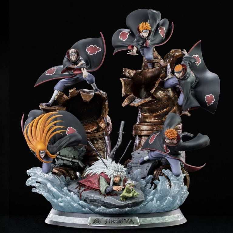 Naruto - Jiraiya vs Akatsuki Diorama Statue ‹ 3D Spartan Shop
