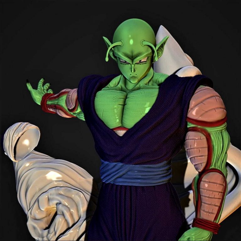 Piccolo Diorama Statue (3 poses) ‹ 3D Spartan Shop