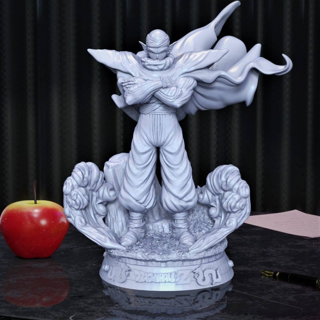 Piccolo Diorama Statue (3 poses) ‹ 3D Spartan Shop