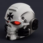 Warhammer 40K - Space Marine Chaplain Helmet ‹ 3D Spartan Shop