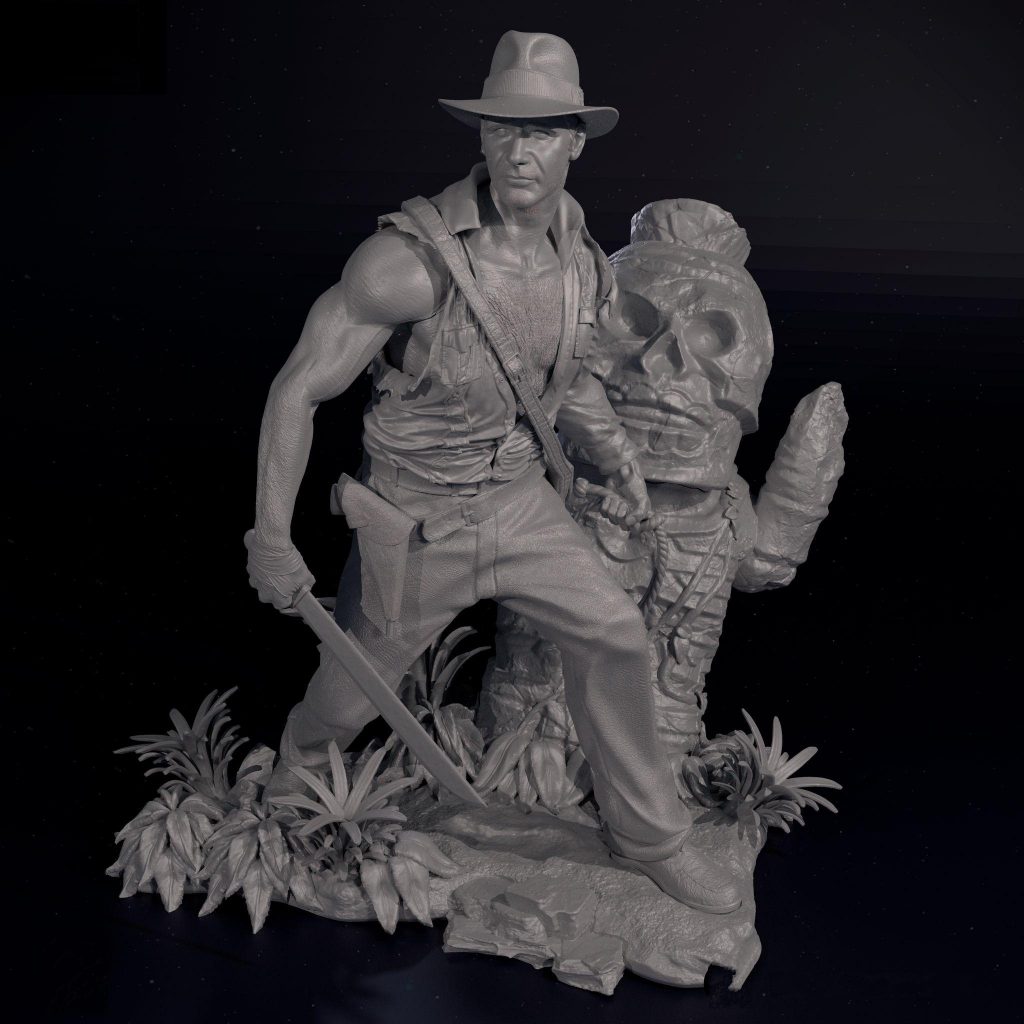 Indiana Jones Diorama Statue ‹ 3D Spartan Shop