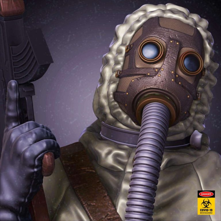 Biohazard Soldier Statue ‹ 3D Spartan Shop