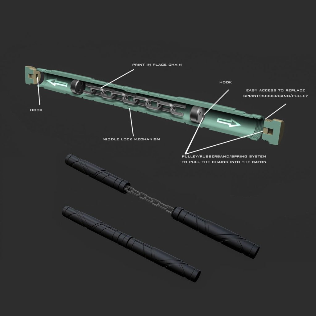 The Batman Baton ‹ 3D Spartan Shop