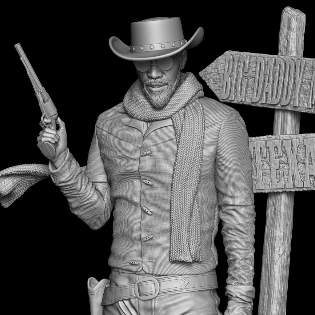 Django Unchained Statue ‹ 3D Spartan Shop