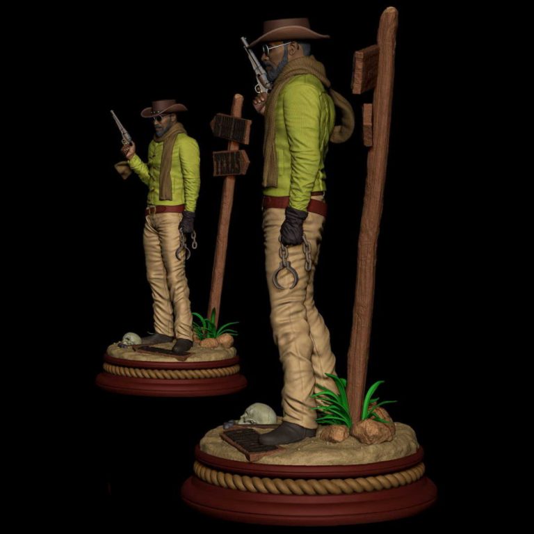 Django Unchained Statue ‹ 3D Spartan Shop