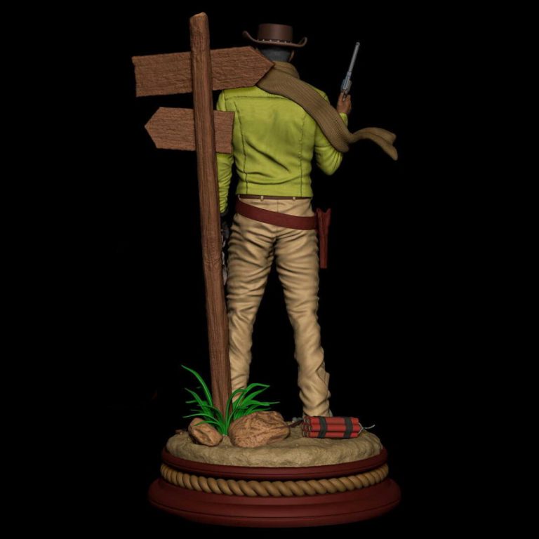 Django Unchained Statue ‹ 3D Spartan Shop