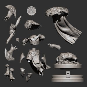 Magic the Gathering - Ajani Goldmane Statue ‹ 3D Spartan Shop