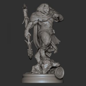Magic the Gathering - Ajani Goldmane Statue ‹ 3D Spartan Shop
