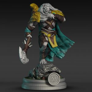 Magic the Gathering - Ajani Goldmane Statue ‹ 3D Spartan Shop