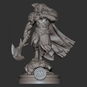 Magic the Gathering - Ajani Goldmane Statue ‹ 3D Spartan Shop