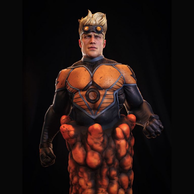 X-Men New Mutants Cannonball Statue ‹ 3D Spartan Shop