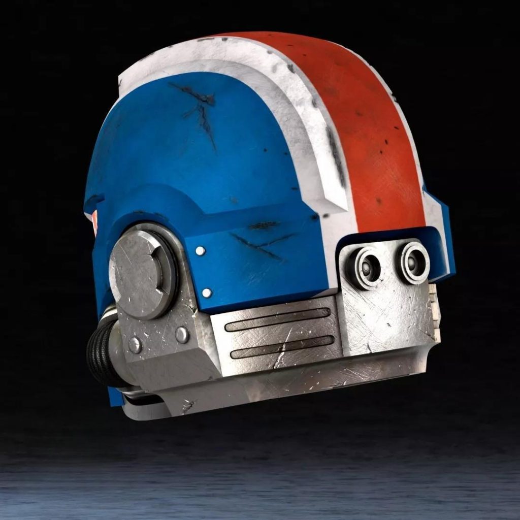 Warhammer 40K - Space Marine Primaris Helmet ‹ 3D Spartan Shop