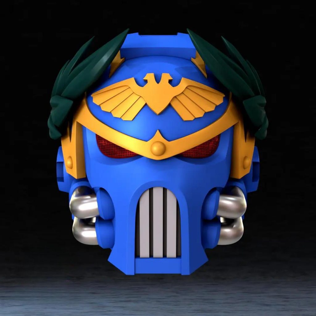 Warhammer 40K - Roboute Guilliman Helmet ‹ 3D Spartan Shop